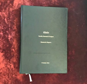 Klein Family History, and Should I Share My Research? | The Family ...